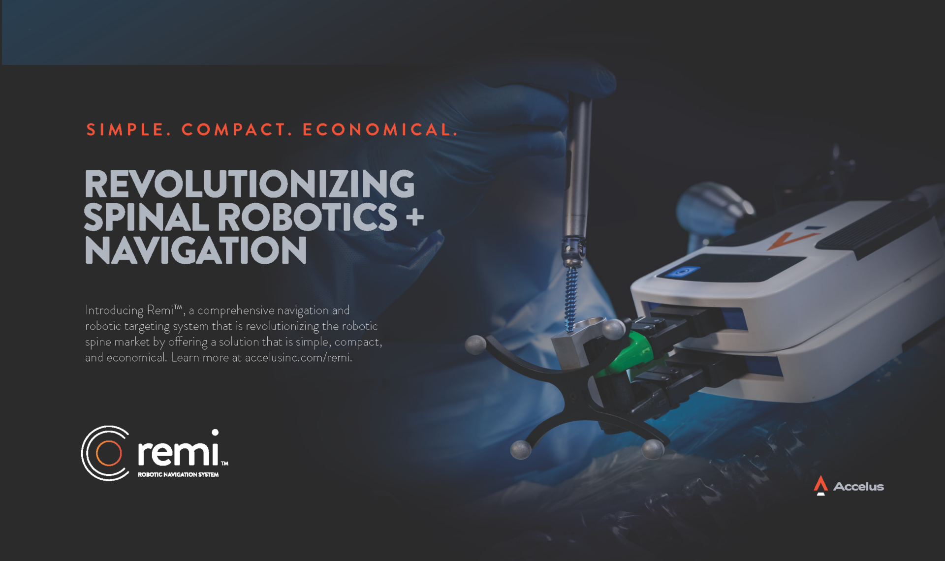 Remi Robotic Navigation System cleared by FDA for use with 2D Fluoroscopy-Based Imaging | South ...